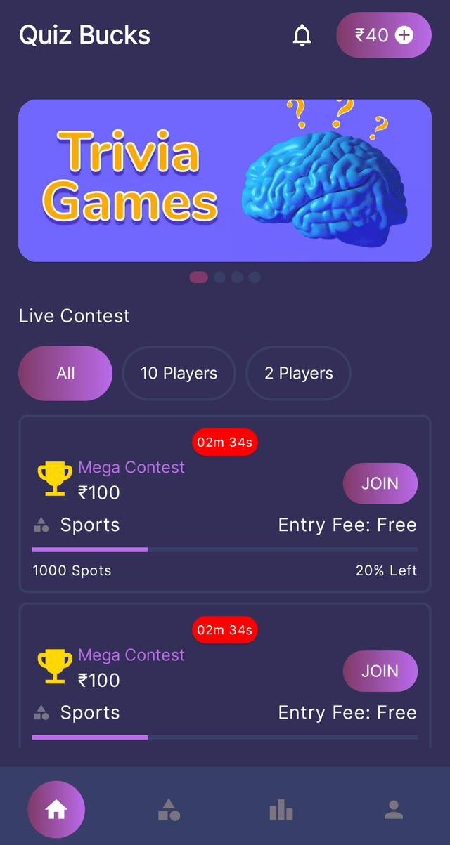 Quiz Games - Download & Play Kwizz Trivia Games Online & Earn Money